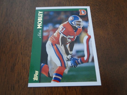 1997 Topps John Mobley Denver Broncos Card #75 | eBay