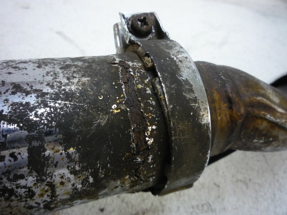 HONDA CBX 1000 HM469 LEFT SIDE EXHAUST SYSTEM MUFFLER PIPES HEADERS OEM ...