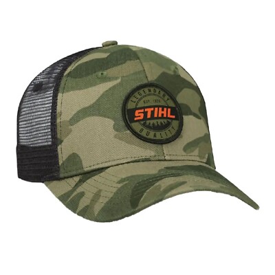 Genuine STIHL® camo front baseball cap/hat NEW! | eBay