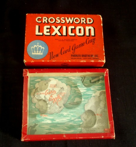 Crossword Lexicon and The Aero Puzzle 1950's | eBay
