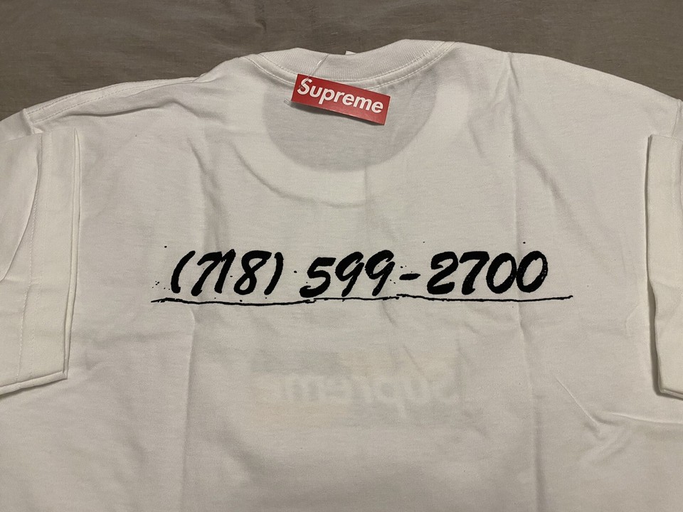 **NWT** FW17 Supreme Brooklyn Box Logo Tee Shirt - Size Medium Limited ...