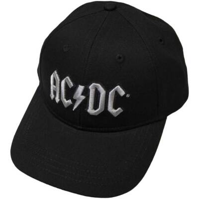 AC/DC - SILVER LOGO - HAT - BRAND NEW - MUSIC ACDCCAP07B | eBay
