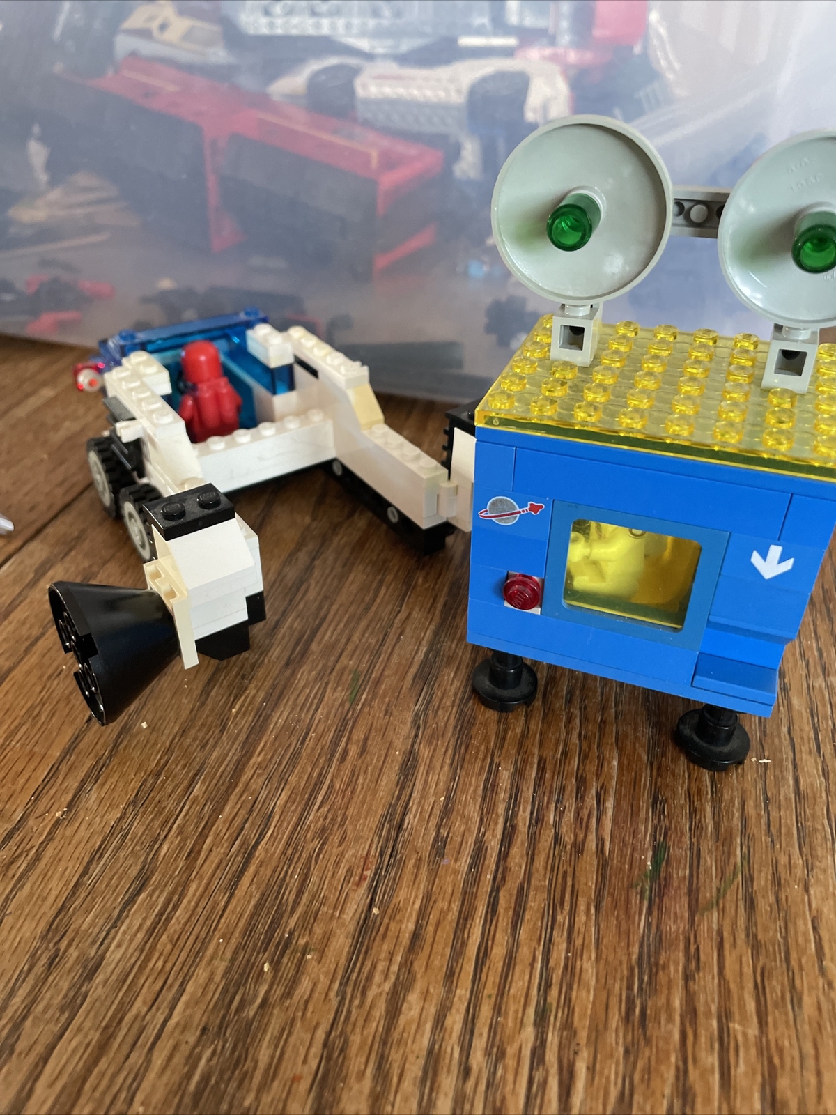 LEGO VINTAGE SPACE #6927 ALL TERRAIN VEHICLE 1981 COMPLETE W ...