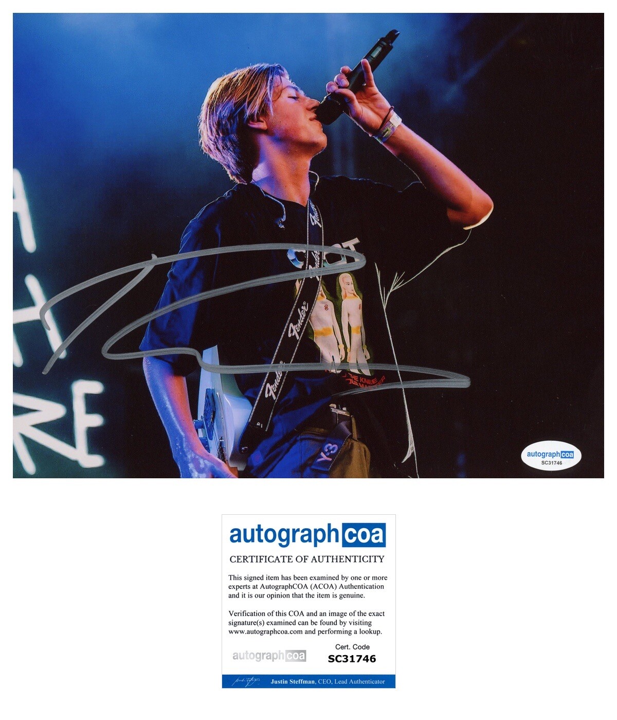 ‘Ruel’ Signed Autograph ‘4th Wall’ 8x10 Photo Pop Singer ACOA ...