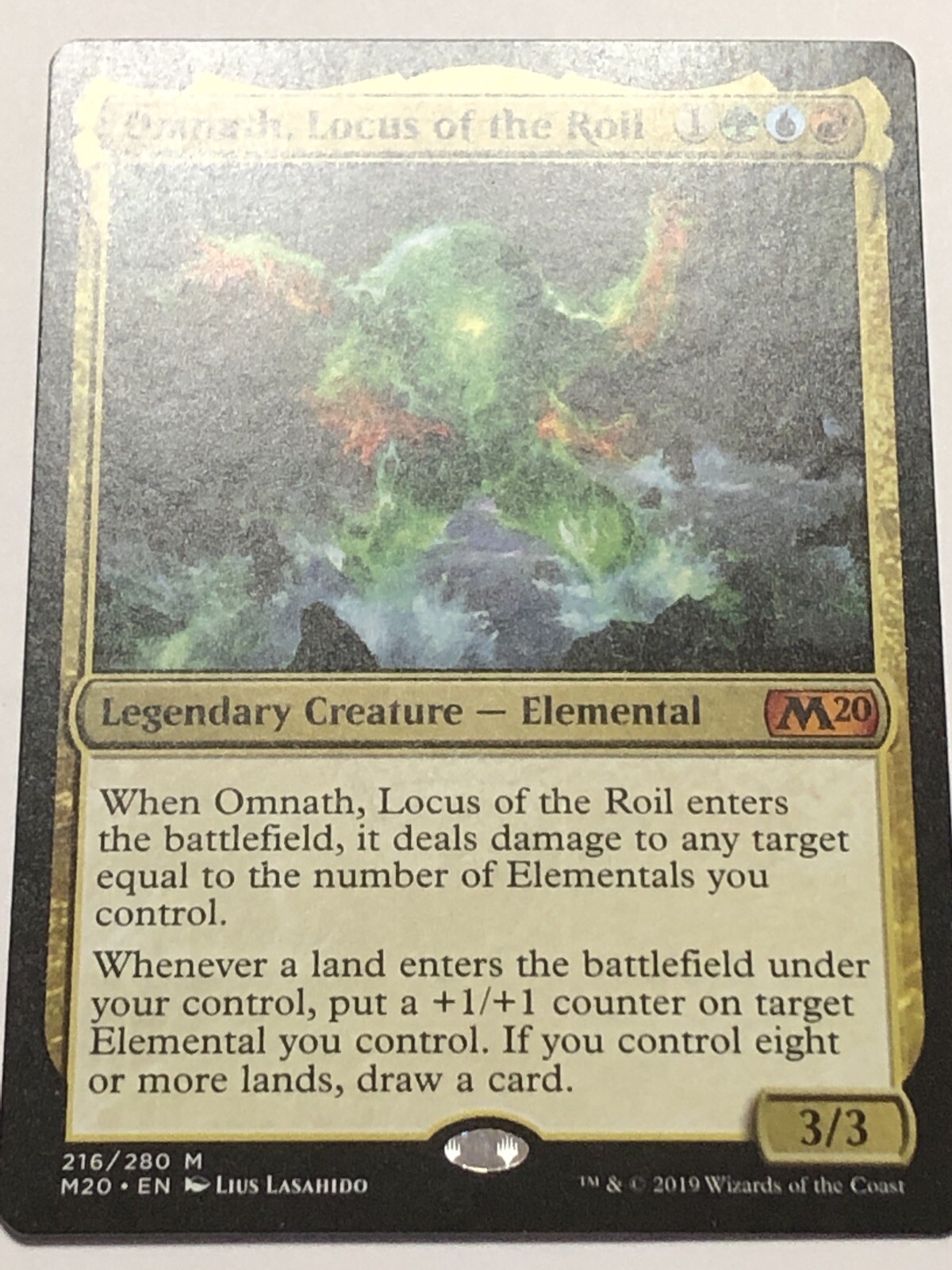 MTG - 1x Omnath, Locus of the Roil x1 | Core Set 2020 NM-Mint - Magic ...