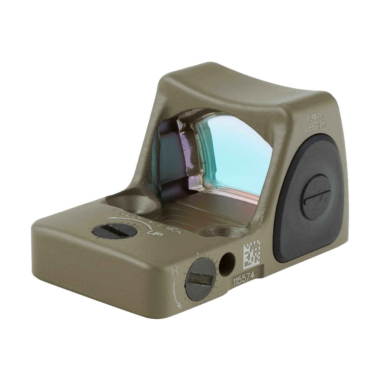 Trijicon RMR Adjustable LED Reflex Sight 1 MOA Red RM09 Type 2 FDE RM09 ...