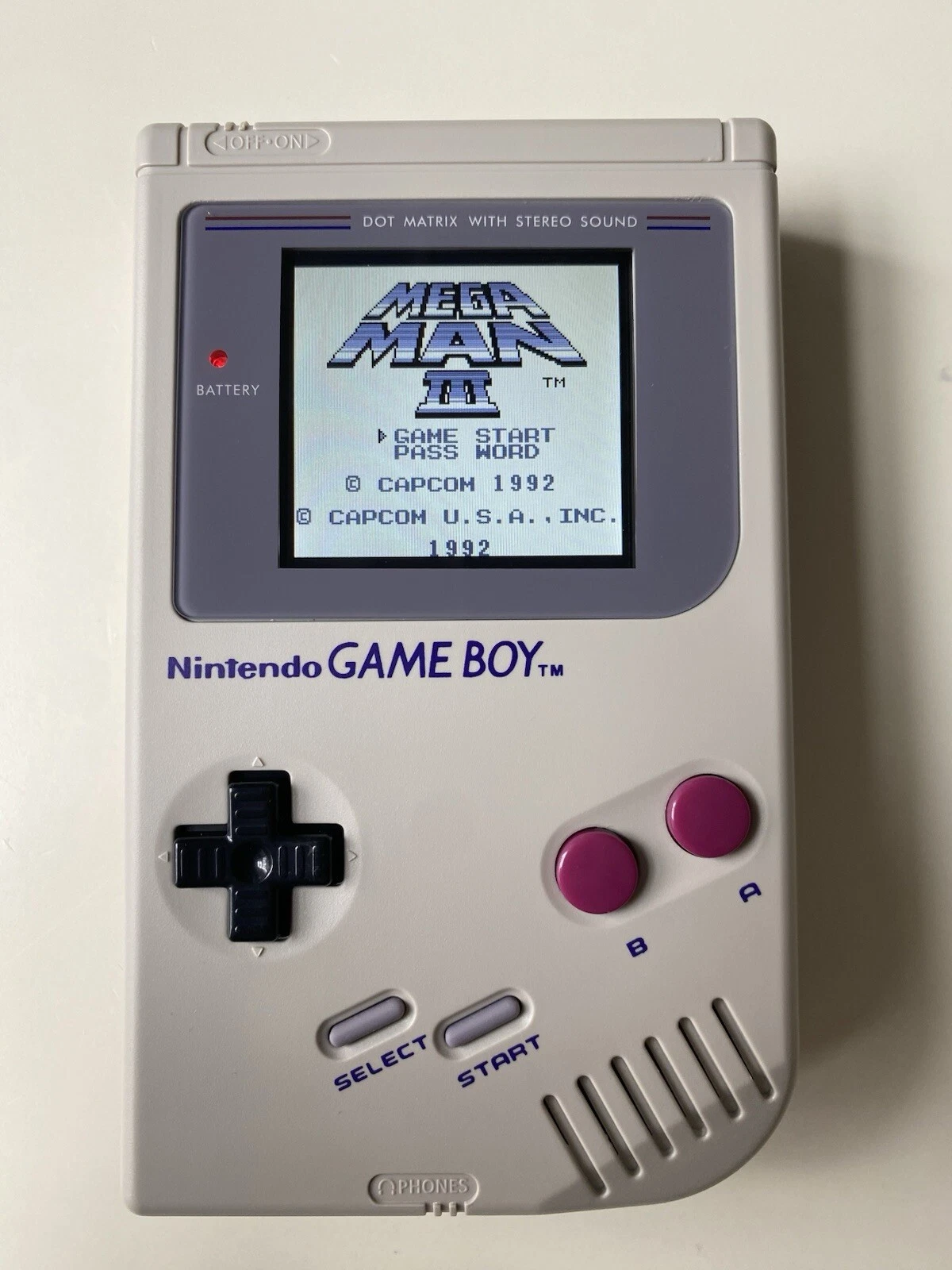 Gameboy IPS Q5 SCREEN – Rechargeable Battery Mod. Game boy DMG