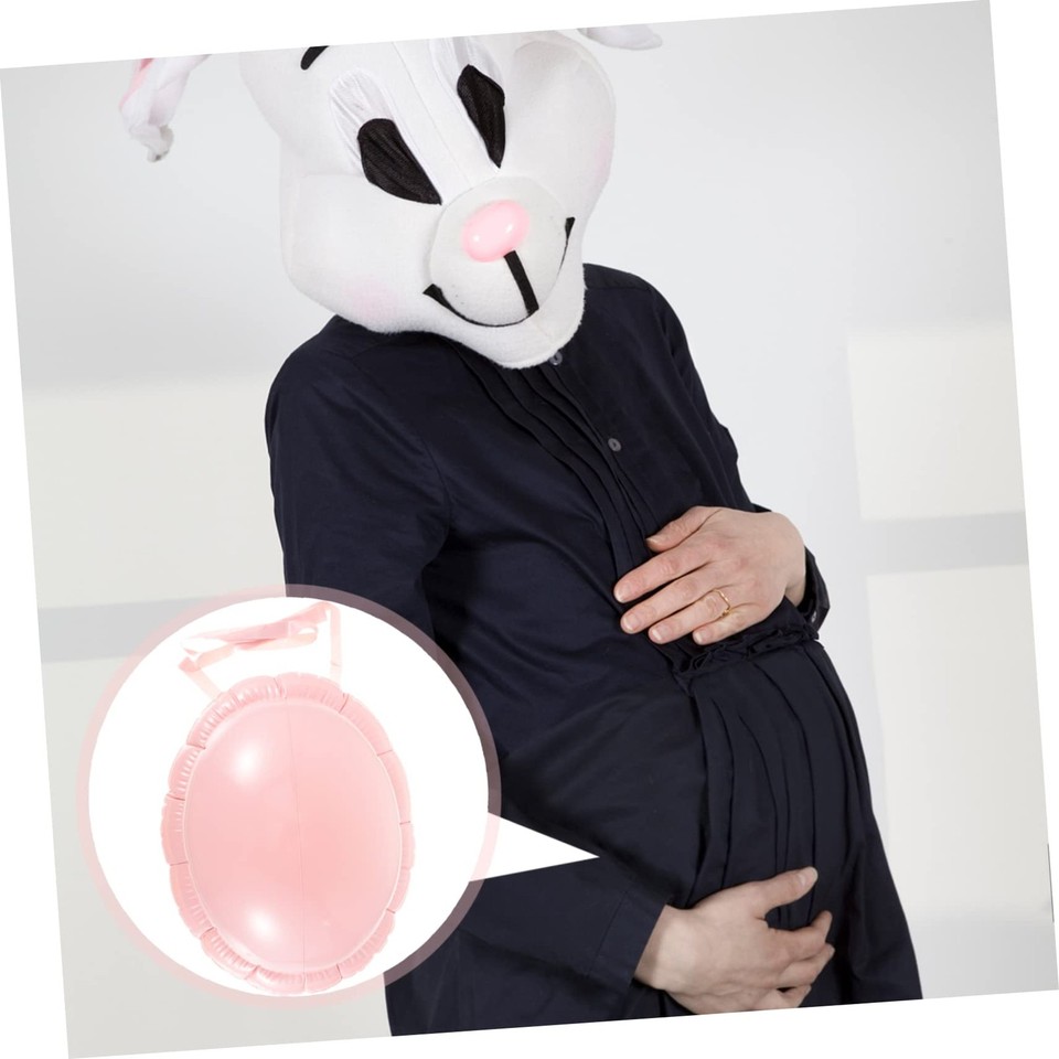 2Pcs Inflatable Belly Fake Pregnant Belly Costume Belly Santa Beer ...