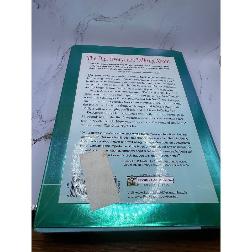 The South Beach Diet Book Arthur Agatston M.D. Delicious Doctor ...