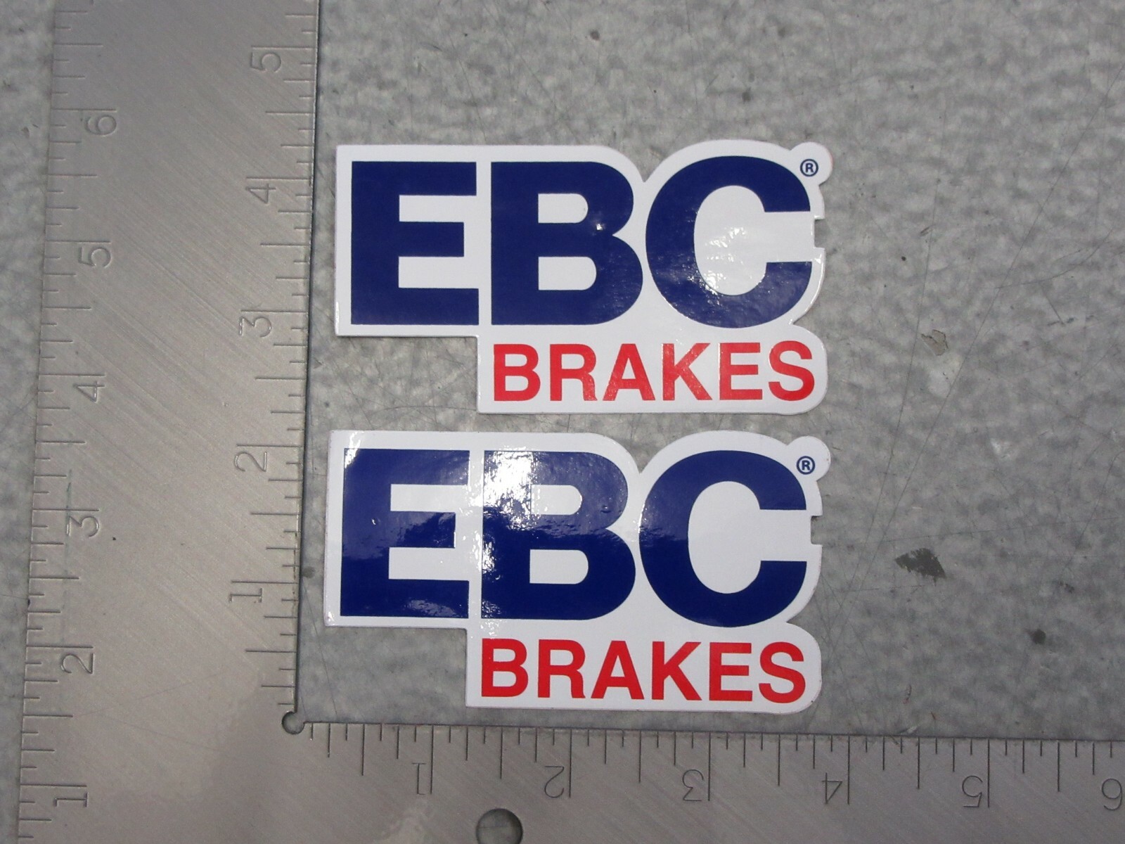 2x EBC Brakes Decal Sticker ~4" | eBay