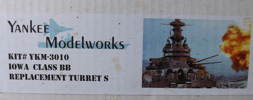 1/350 YANKEE MODELWORKS #YKM-3010 IOWA CLASS BB REPLACEMENT TURRETS OOP ...