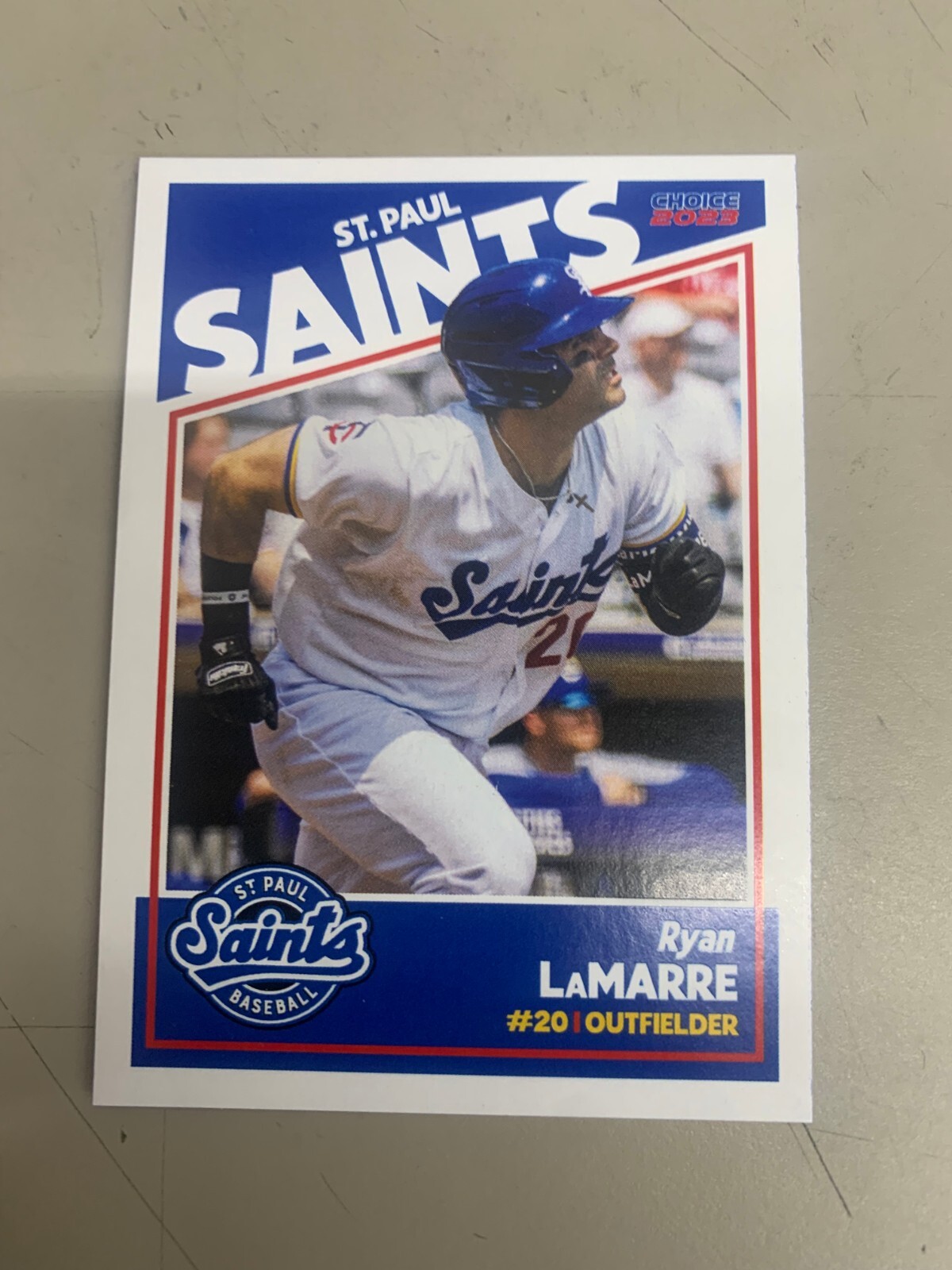 Ryan Lamarre Card 2023 Saint Paul Saints Team Card | eBay