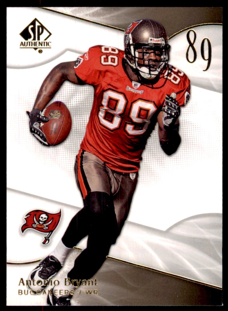 2009 SP AUTHENTIC ANTONIO BRYANT TAMPA BAY BUCCANEERS #88 | eBay
