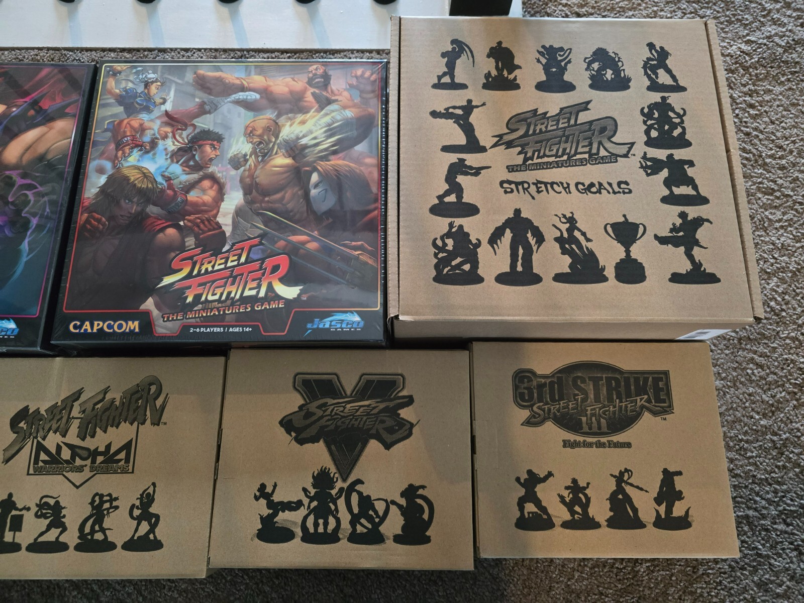 Jasco Games Capcom Street Fighter Board Game - JASMGSF01 for sale ...