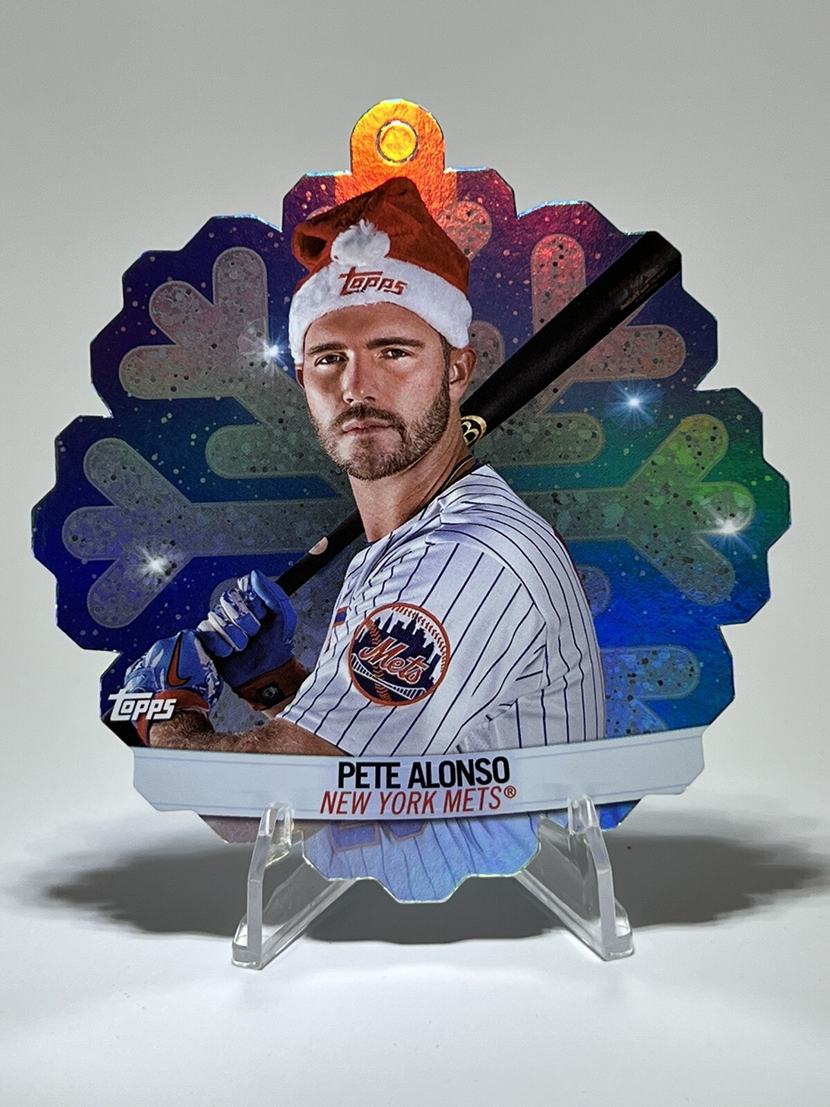 2023 TOPPS HOLIDAY - PETE ALONSO CHRISTMAS TREE ORNAMENT CARD | eBay