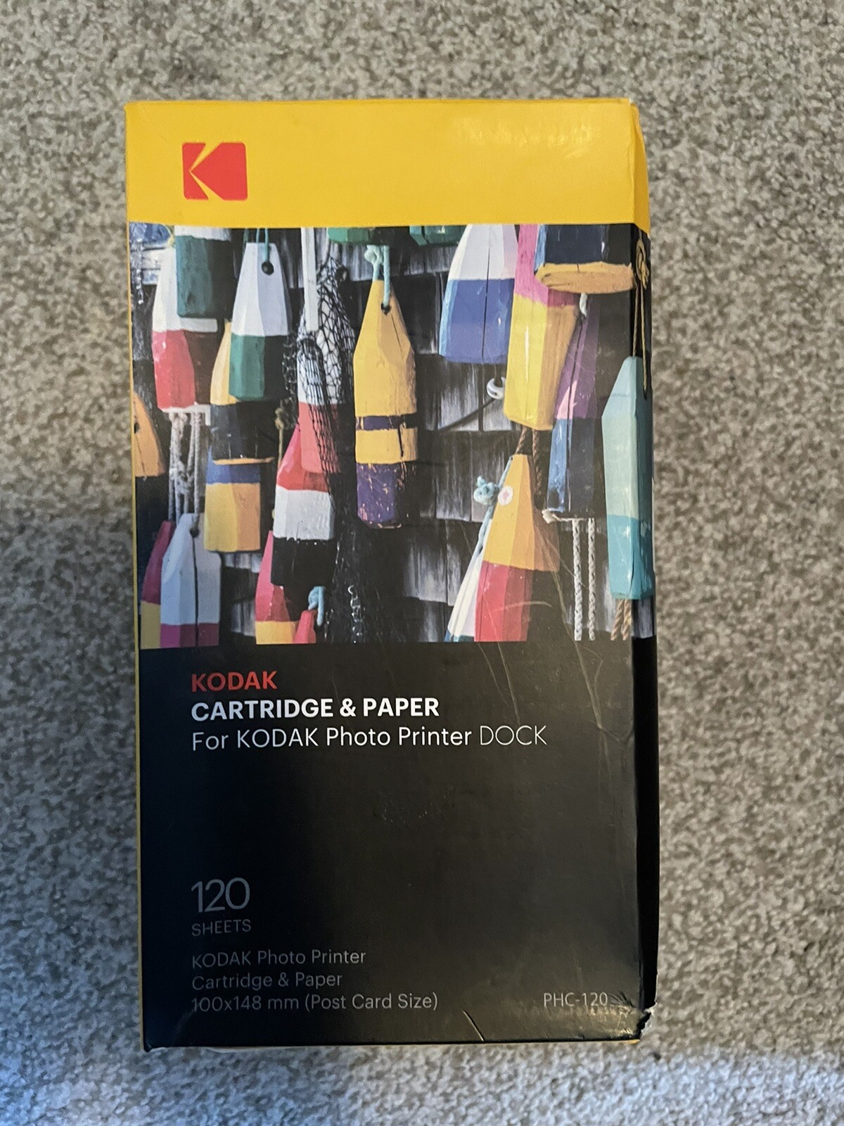 KODAK Dock Plus & Dock Photo Printer Cartridge PHC-120. for sale online ...