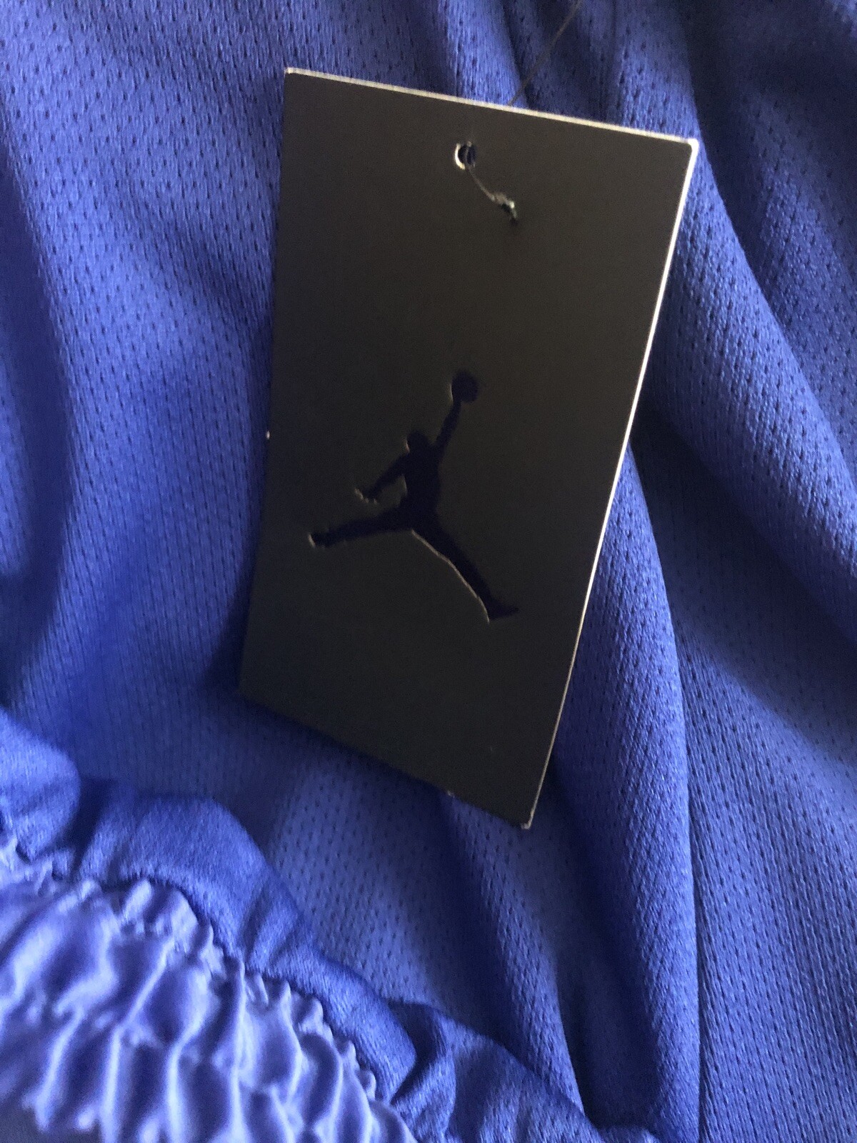 AIR JORDAN Satin Diamond Blue Basketball Shorts NWT Size 2XL Men A02820 ...