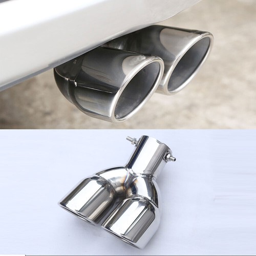 Silver Exhaust Muffler Tail Pipe Tip Tailpipe For Mitsubishi Eclipse ...