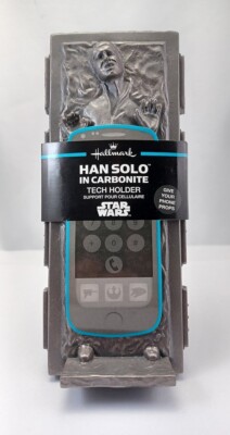 Han Solo in Carbonite Mobile Tech Media Phone Stand Holder Display ...