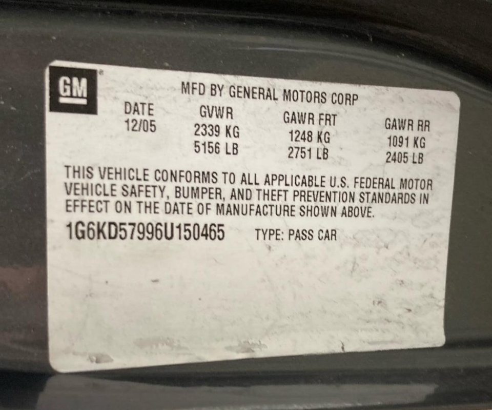 2006 Cadillac DTS 4.6L Engine Assy 72K Miles Motor Vin 9 8th Digit Opt ...