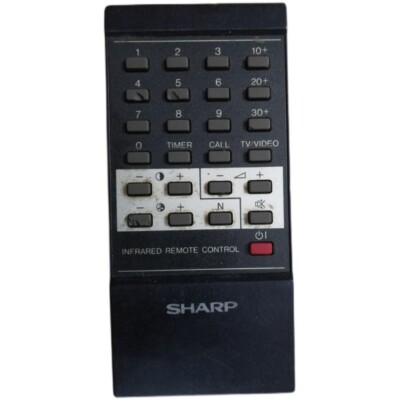 Original Sharp TV Remote Control RRMCGO370CESA | eBay
