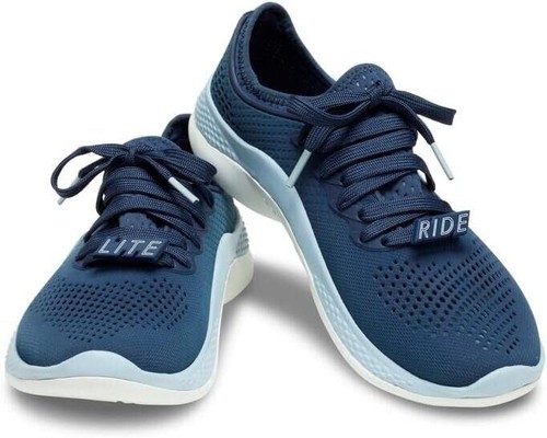 NEW! Crocs Women's Navy Blue Literide 360 Pacer Lace Up Tennis Shoes ...