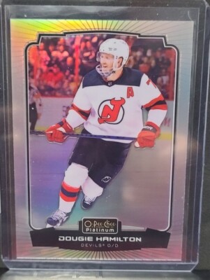 DOUGIE HAMILTON 2022-23 O-Pee-Chee OPC Platinum Hockey Rainbow Parallel ...