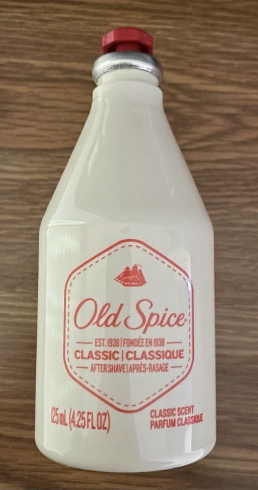 NEW IN BOX OLD SPICE CLASSIC SCENT AFTER SHAVE 125 ML 4.25 FL OZ ...