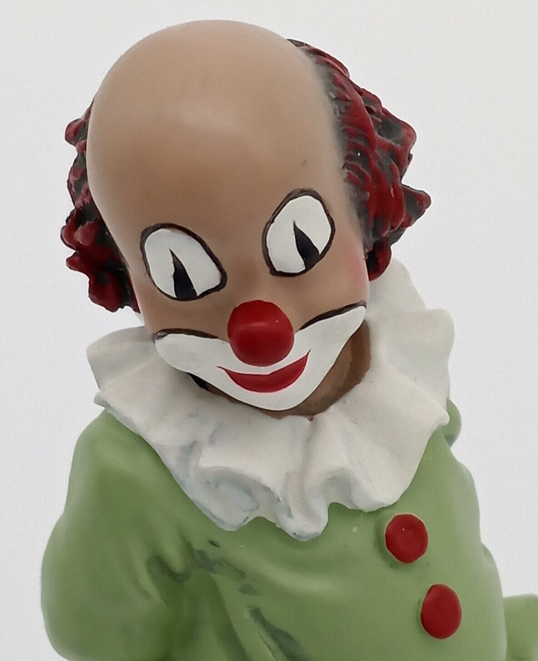 Gilde Clown Figurine Standing Flower Carrier Made In Germany ...
