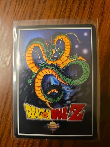 DBZ CCG Straining Outburst Move HOLO FOIL Rare 85 LIMITED Dragon Ball Z ...