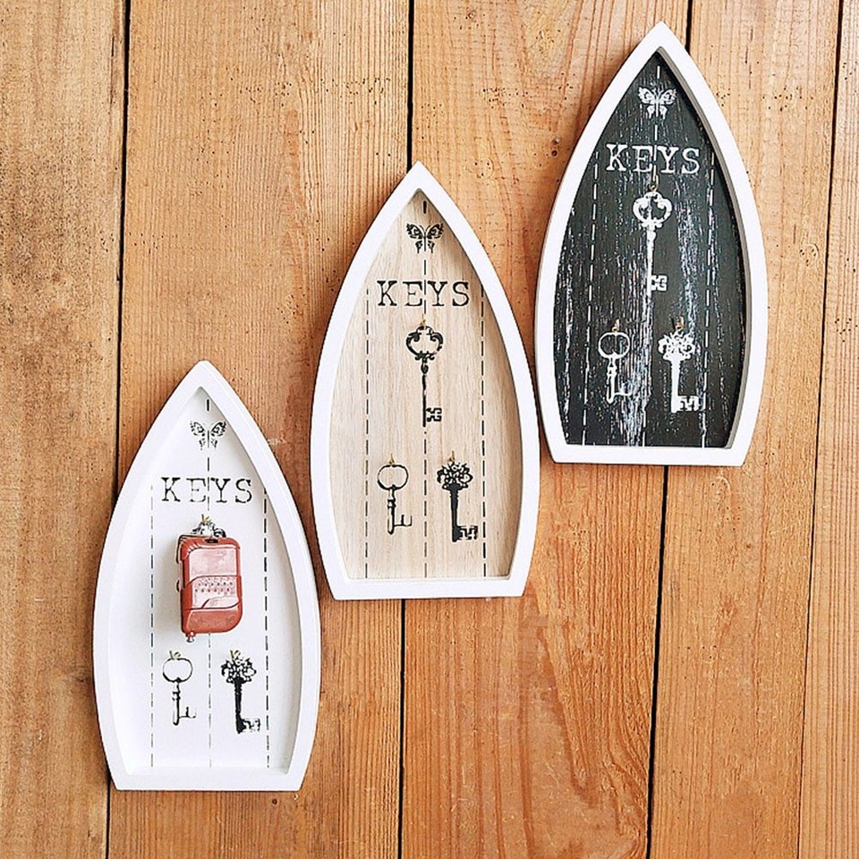 1Pc Mediterranean Style Key Rack Wall Hanging Storage Hooks Wall ...