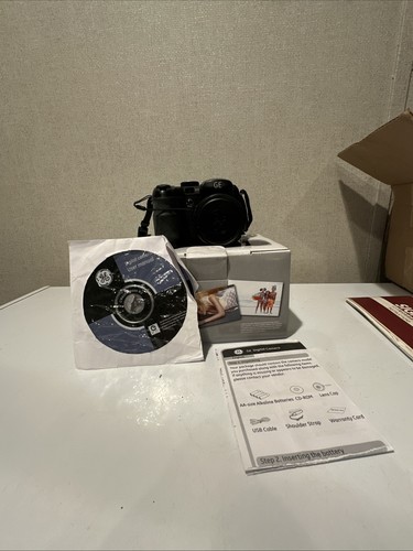 General Electric GE X500 16 Megapixel Digital Camera with box. TESTED ...
