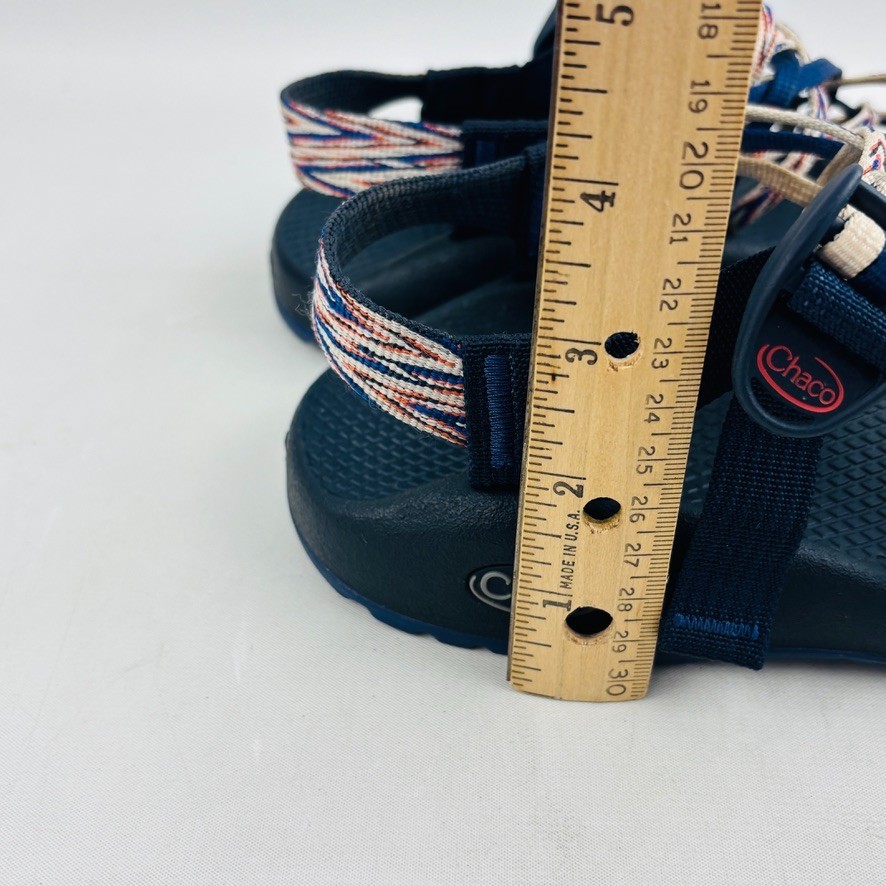 Chaco ZX/3 Triple Strap Toe Loop Sandal Womens 7 Incan Blue Hiking ...