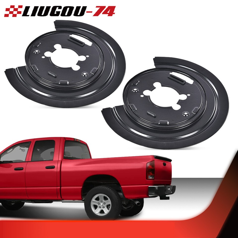 Brake Dust Shield Rear Fit For 2002-2007 Dodge Ram 1500 Replace 3S ...