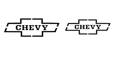 Chevy Emblem Auto Stencils | eBay