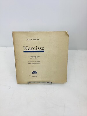 Brand Whitlock Narcisse La Legende 1931 Antique Book No. 16 of 35 Very ...