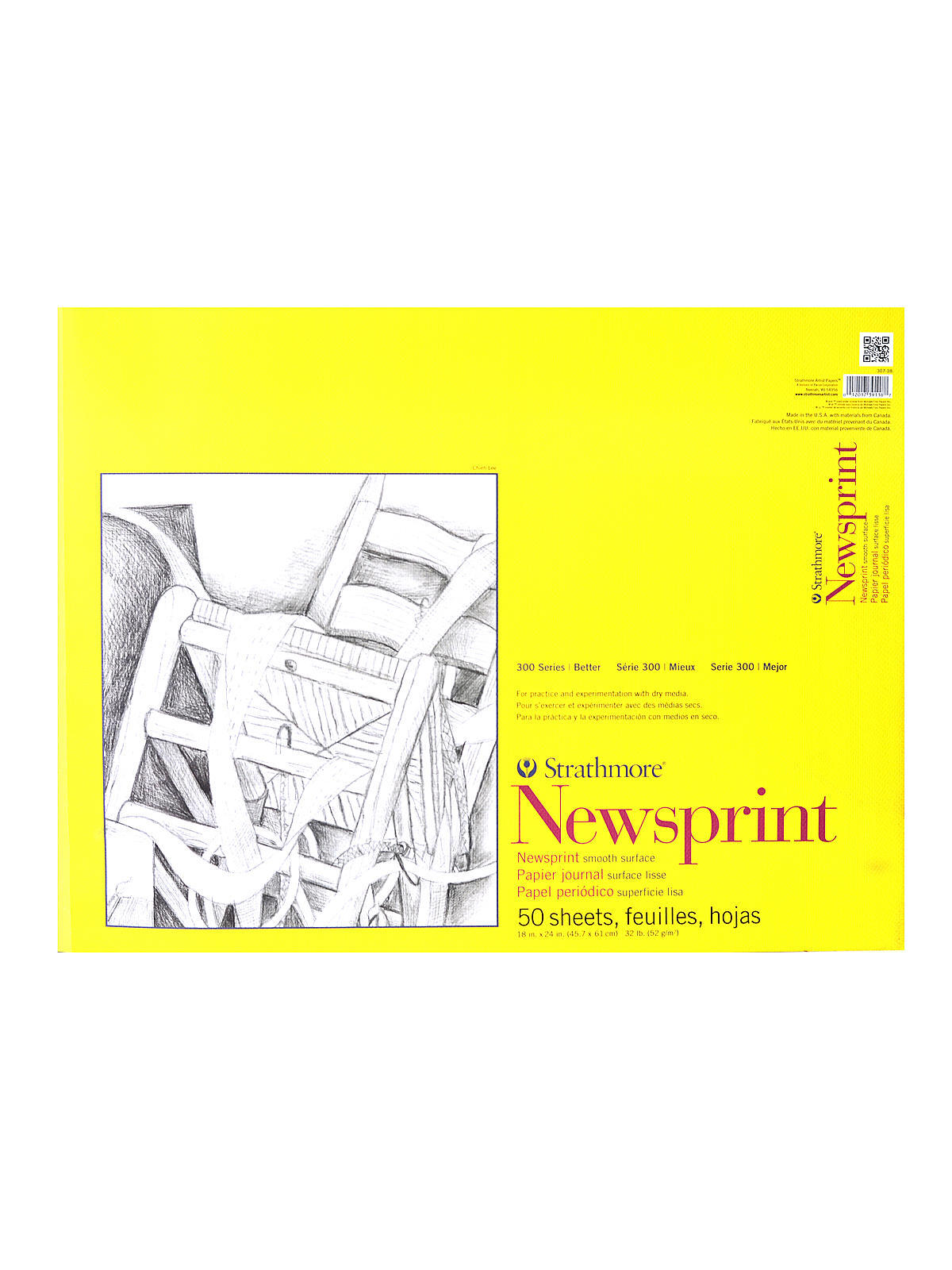 Strathmore 300 Series Newsprint Paper Pads | eBay