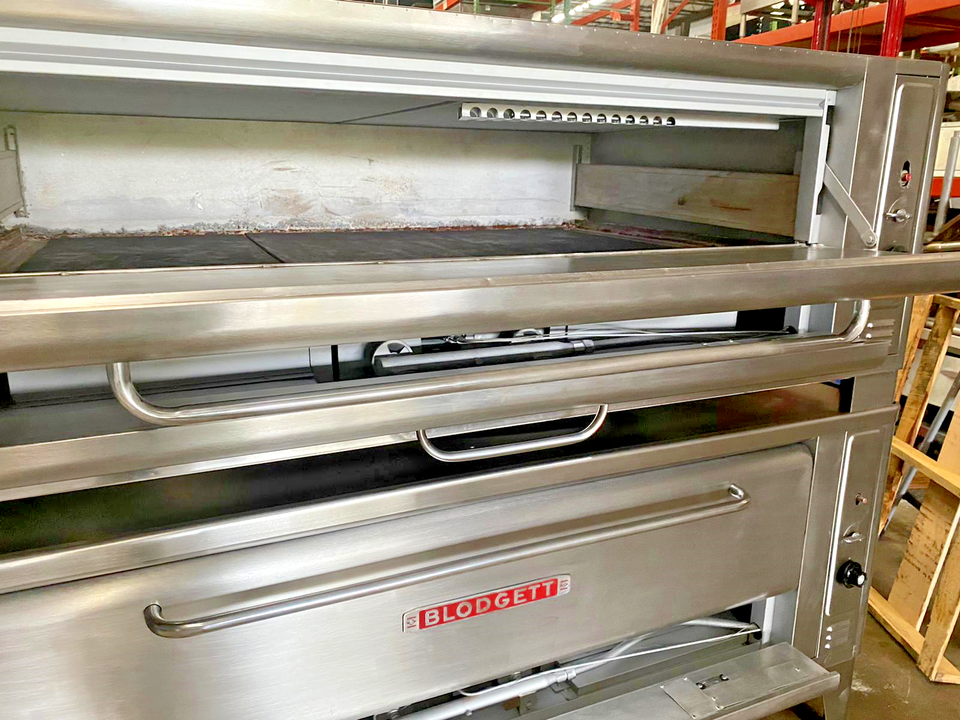 Used Blodgett 1060 Double stack gas pizza oven | eBay