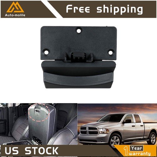 For Dodge Ram 1500 2500 2013 2014-2018 Black Center Console Armrest ...