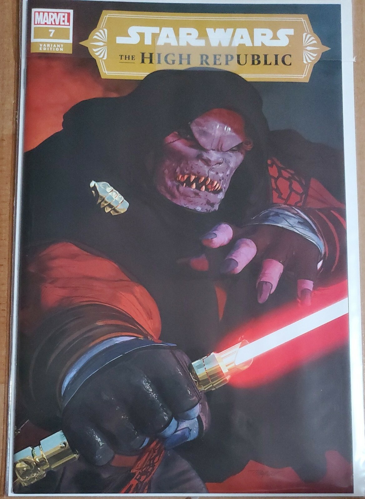 Star Wars: High Republic 7 Trade Variant A by Mike Mayhew 1st App of ...