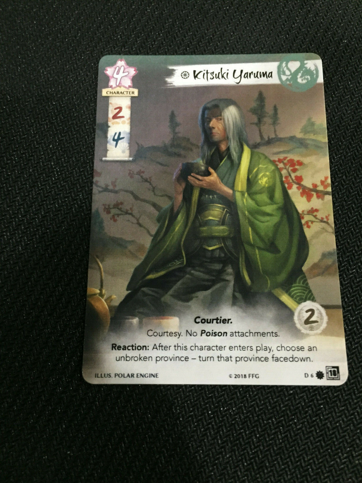L5R Stronghold 2 Promo - 1x Kitsuki Yaruma - Legend of Five Rings | eBay