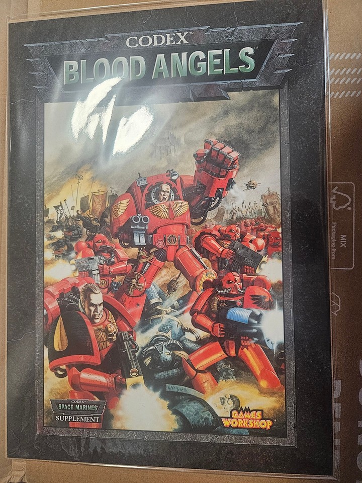 Codex: Blood Angels (1998) - Matte Art Print [Warhammer 40,000] | eBay