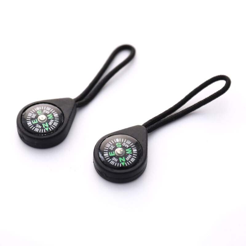 Mini Compass Survival Kit with Keychain Outdoor Camping Hiking Hunting ...
