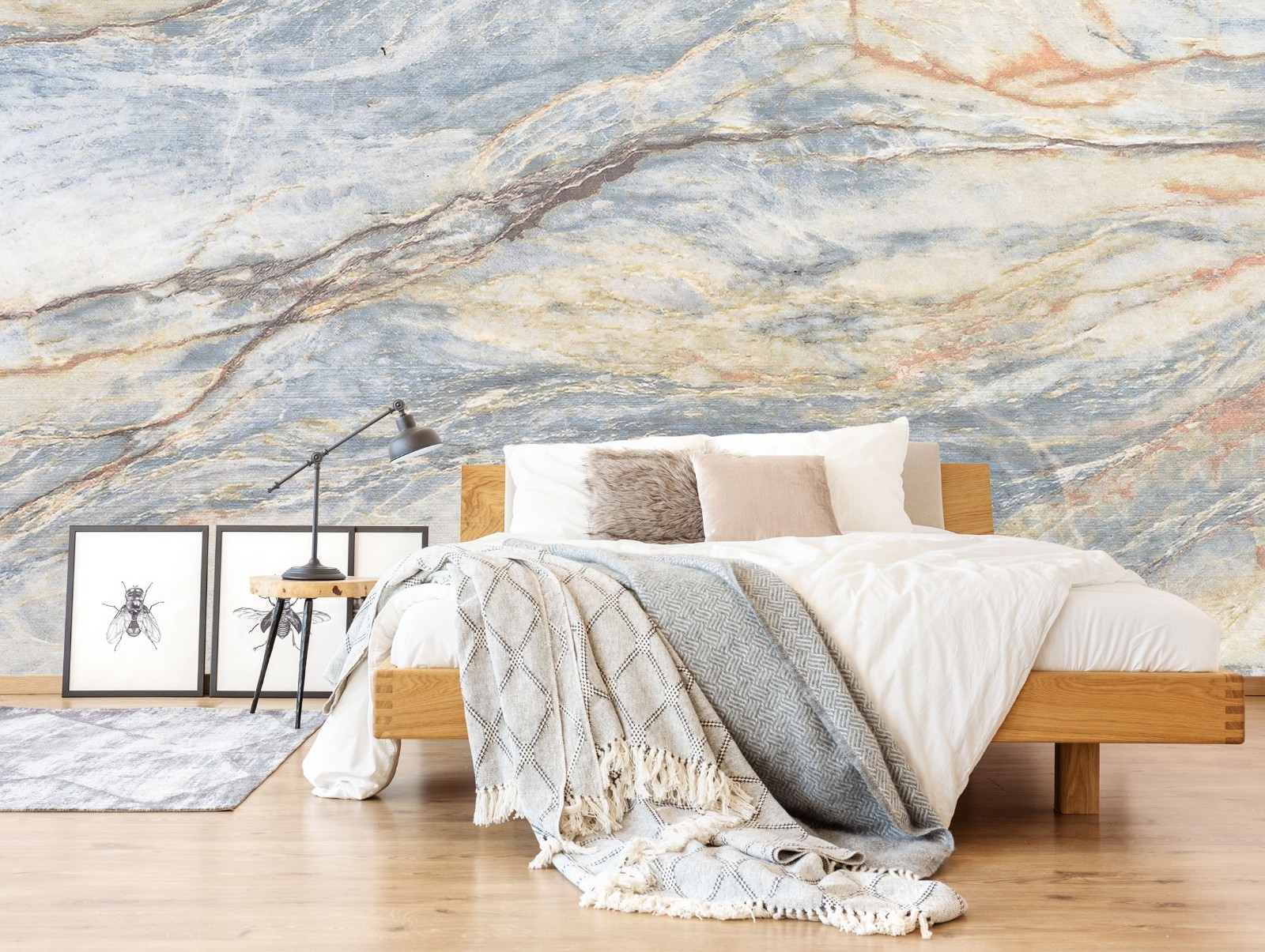 3D Natural Marble Texture 52 Wallpaper Murals Wall Print Wall Mural AJ ...