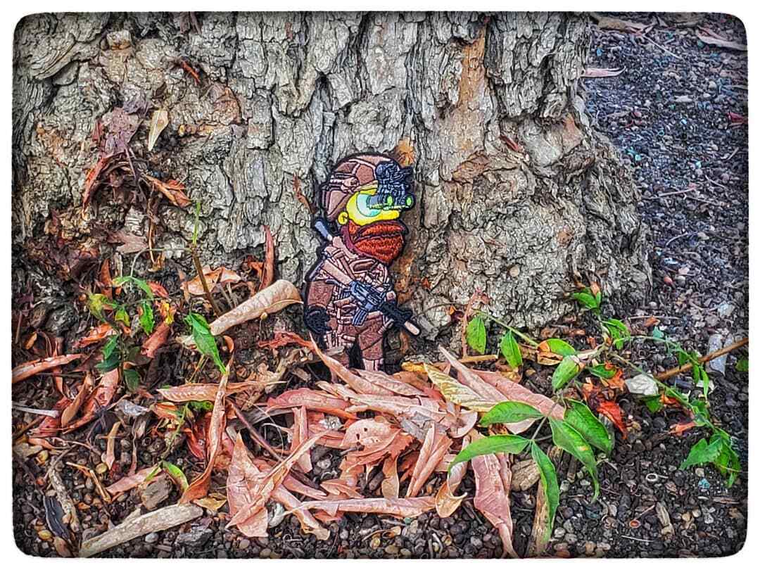 Bart operator MORALE PATCH PDW TAD GEAR TACTICAL simpsons | eBay