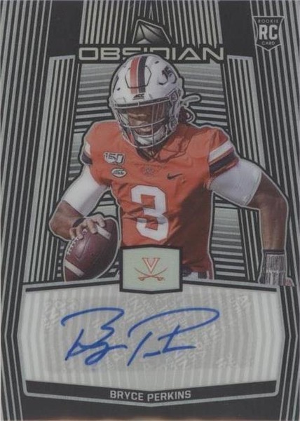 2020 Panini Obsidian Draft Picks - Autographs #85 Bryce Perkins /99 (AU ...