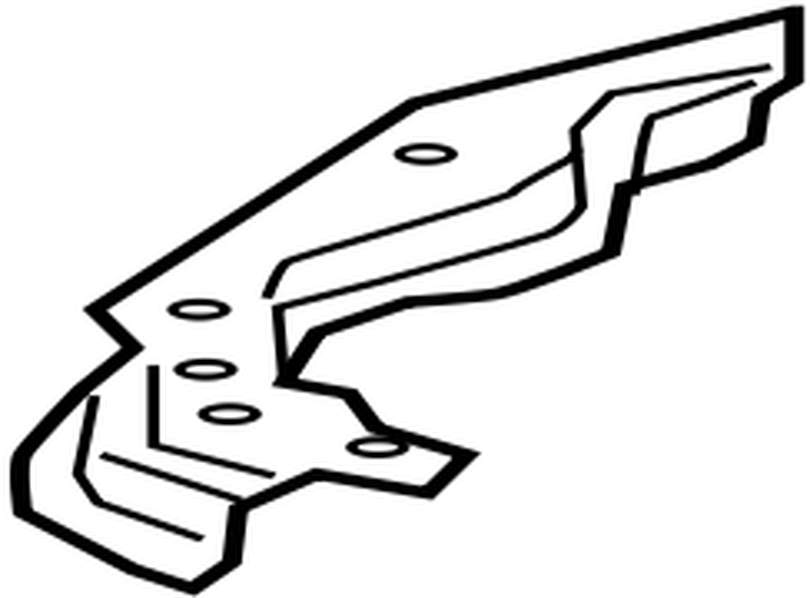 53213-47050 Toyota Support, radiator, upper rh 5321347050, New Genuine ...