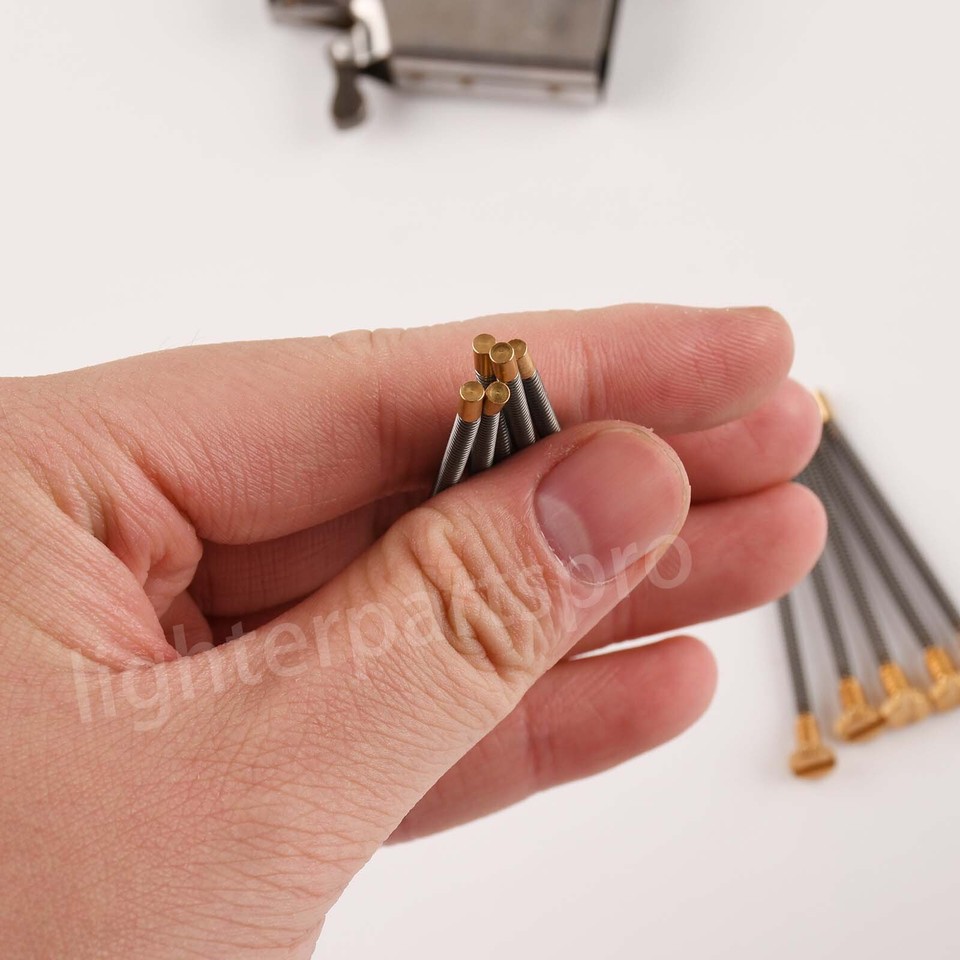 10pc/lot flint spring screw for Zippo lighters | eBay