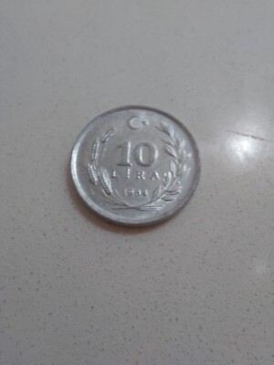 Turkey/ 10 Lira/ Old Turkish Coin/ From 1984-1987-1986 | eBay
