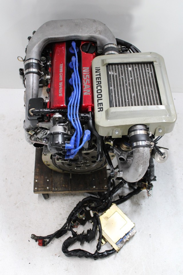 JDM 1989-1991 NISSAN BLUEBIRD U12 SR20DET 2.0L REDTOP TURBO ENGINE ...